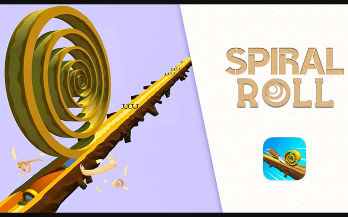 Spiral Roll 🕹️ Play Now on GamePix