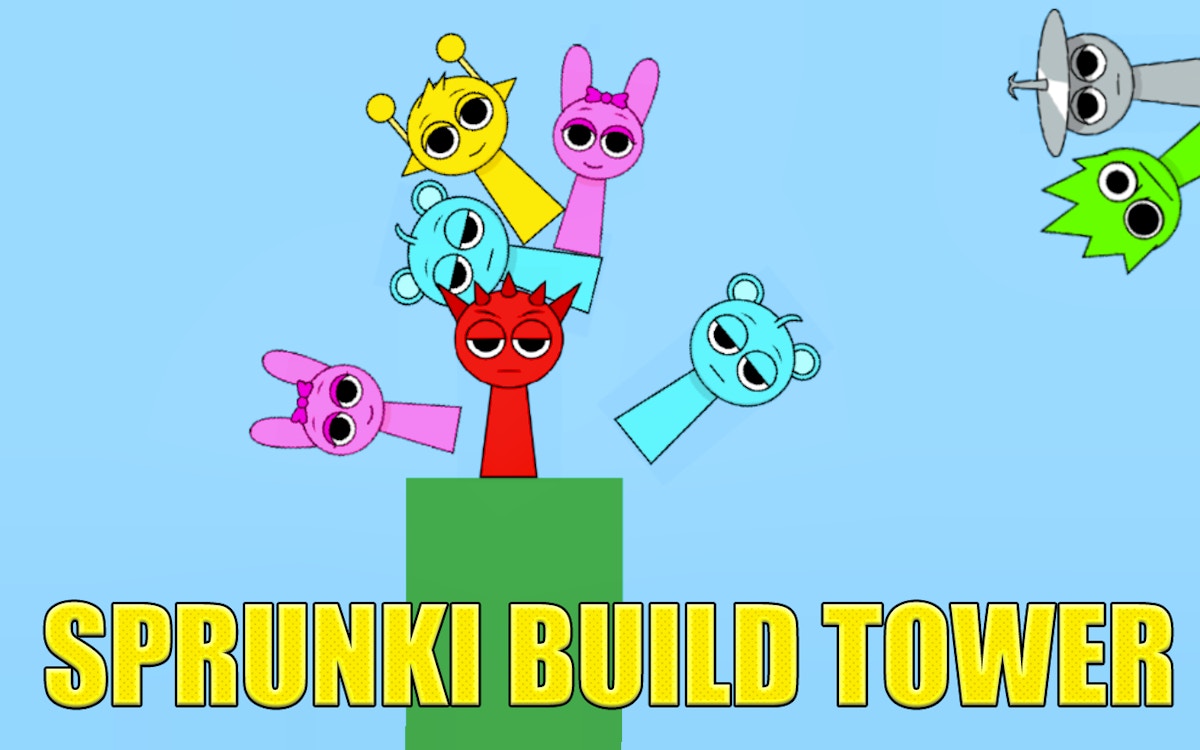 Sprunki Build Tower 🕹️ Play Now on GamePix