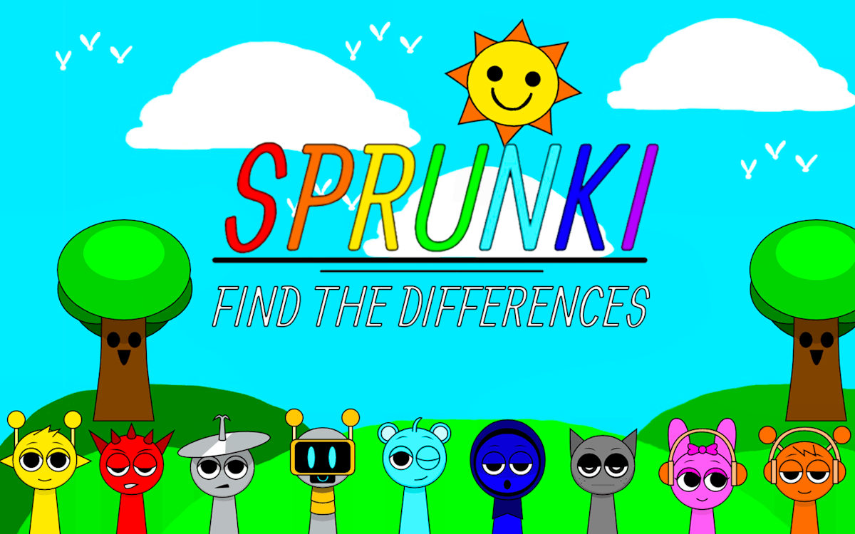 Sprunki Find The Differences 🕹️ Play Now on GamePix