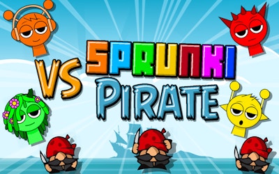 Sprunki Vs Pirates 🕹️ Jetzt spielen auf GamePix