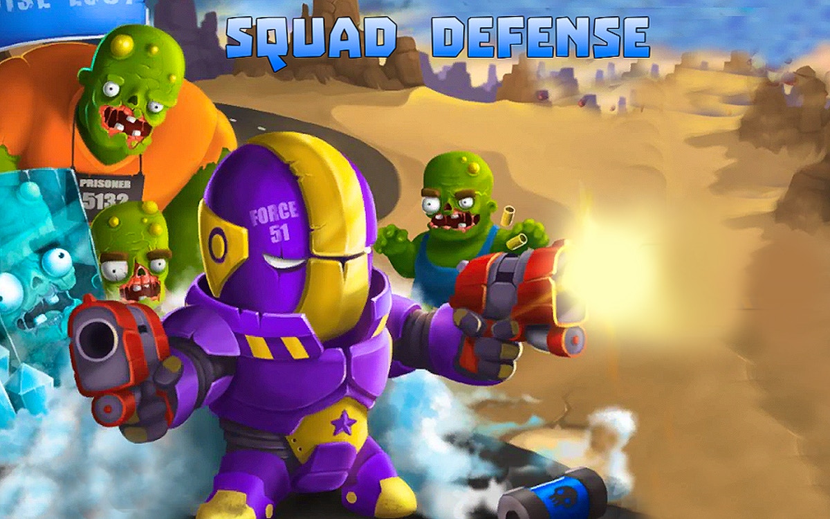 Squad Defense 🕹️ Play Now on GamePix
