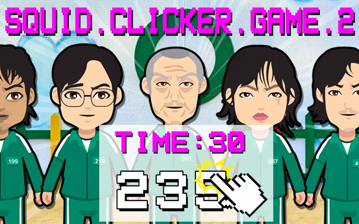 Squid Clicker Game 2 🕹️ Play Now on GamePix