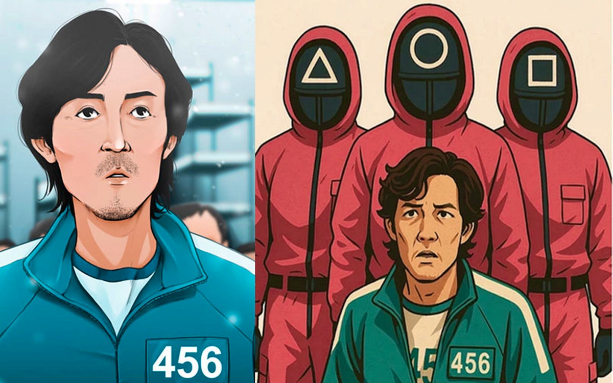 Squid Game Player 456 Sliding 🕹️ Play Now on GamePix