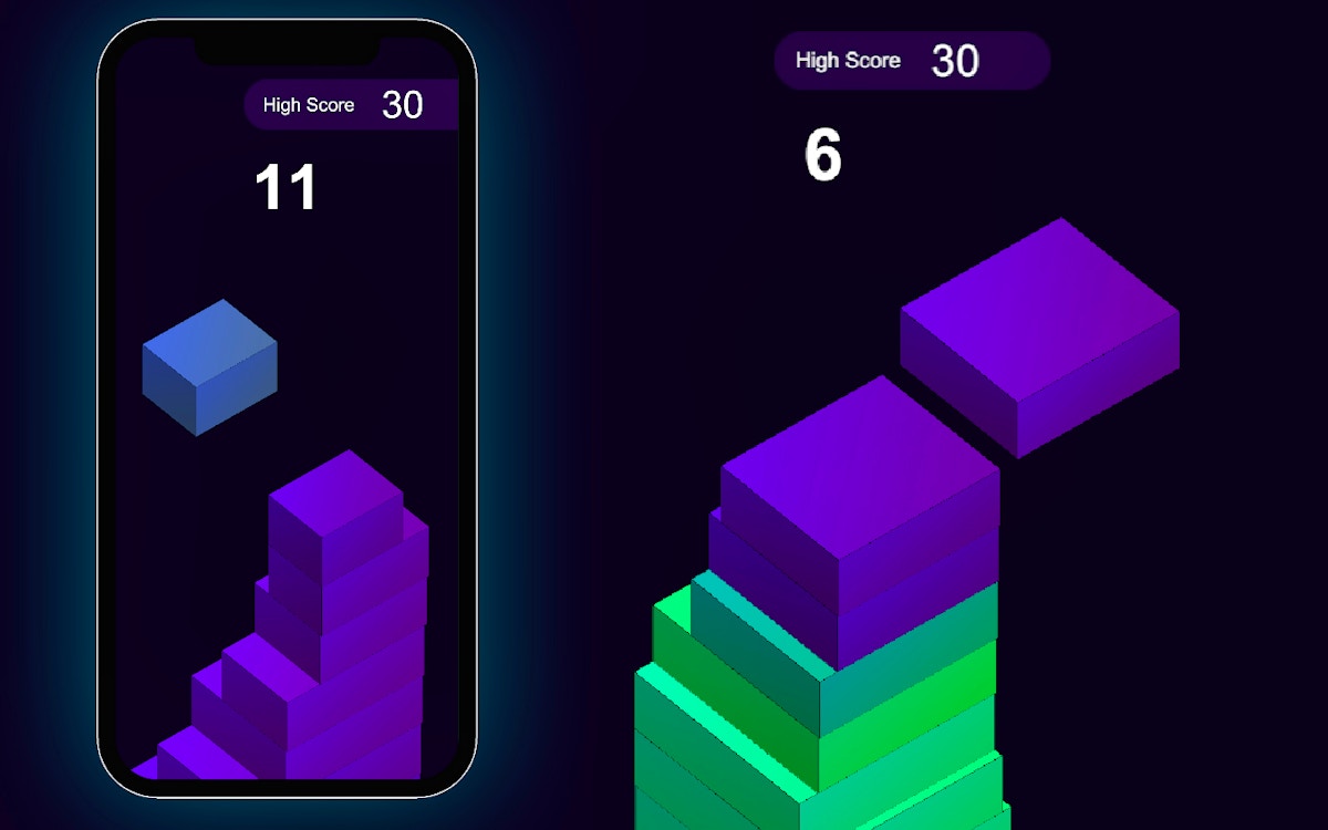 Stack Block - Up 🕹️ Play Now on GamePix