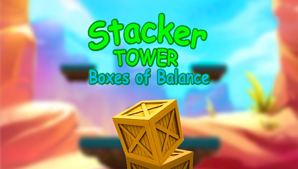 Stacker Tower Boxes Of Balance 🕹️ Play Now on GamePix