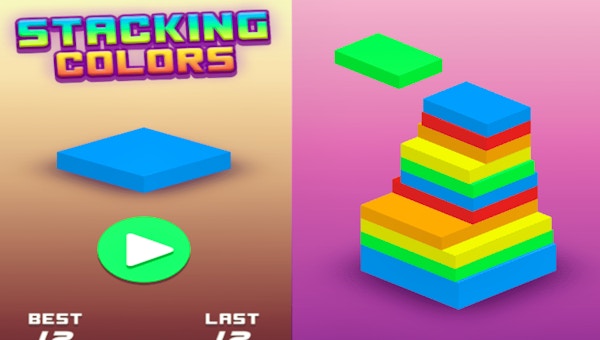 Stacking Color 🕹️ Play Now on GamePix