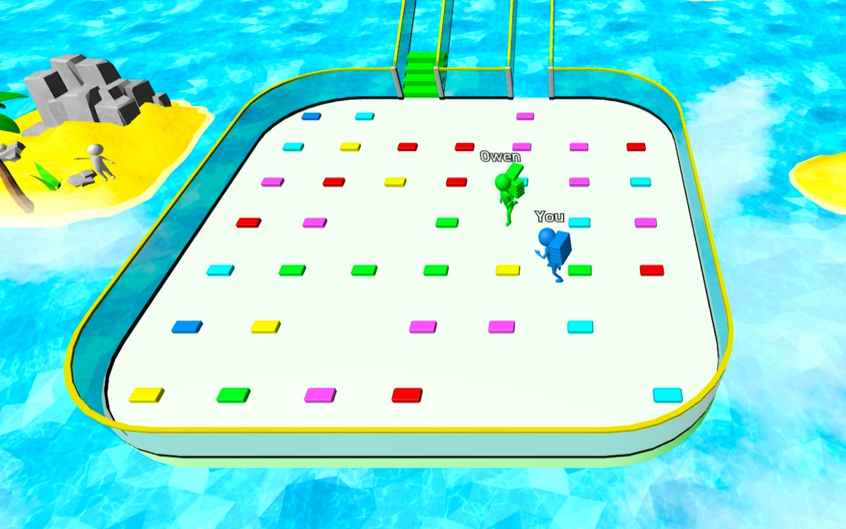 Stair Race 3d 🕹️ Play Now on GamePix