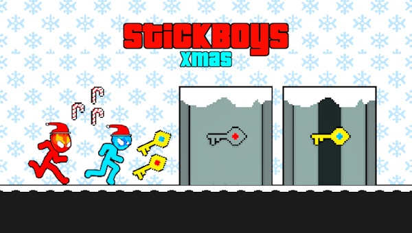 Stickboys Xmas 🕹️ Play Now on GamePix