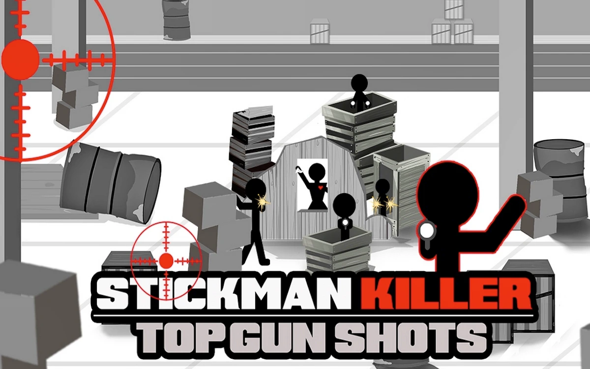 Stickman Killer Top Gun Shots 🕹️ Play Now on GamePix