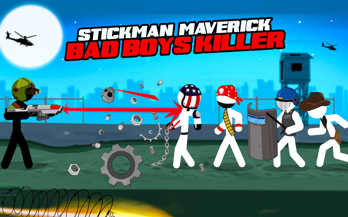 Stickman Maverick Bad Boys Killer 🕹️ Play Now on GamePix