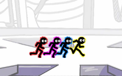 Stickman Party Electric 🕹 Gioca Ora su GamePix