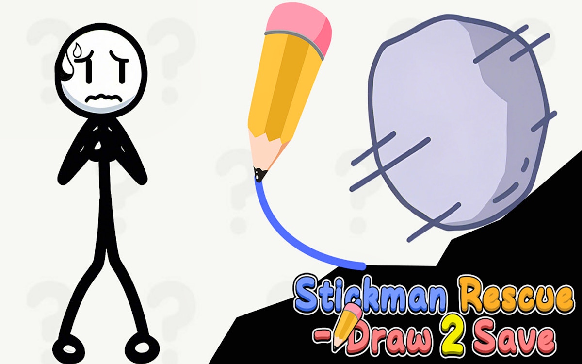 Stickman Rescue Draw 2 Save 🕹️ Play Now on GamePix