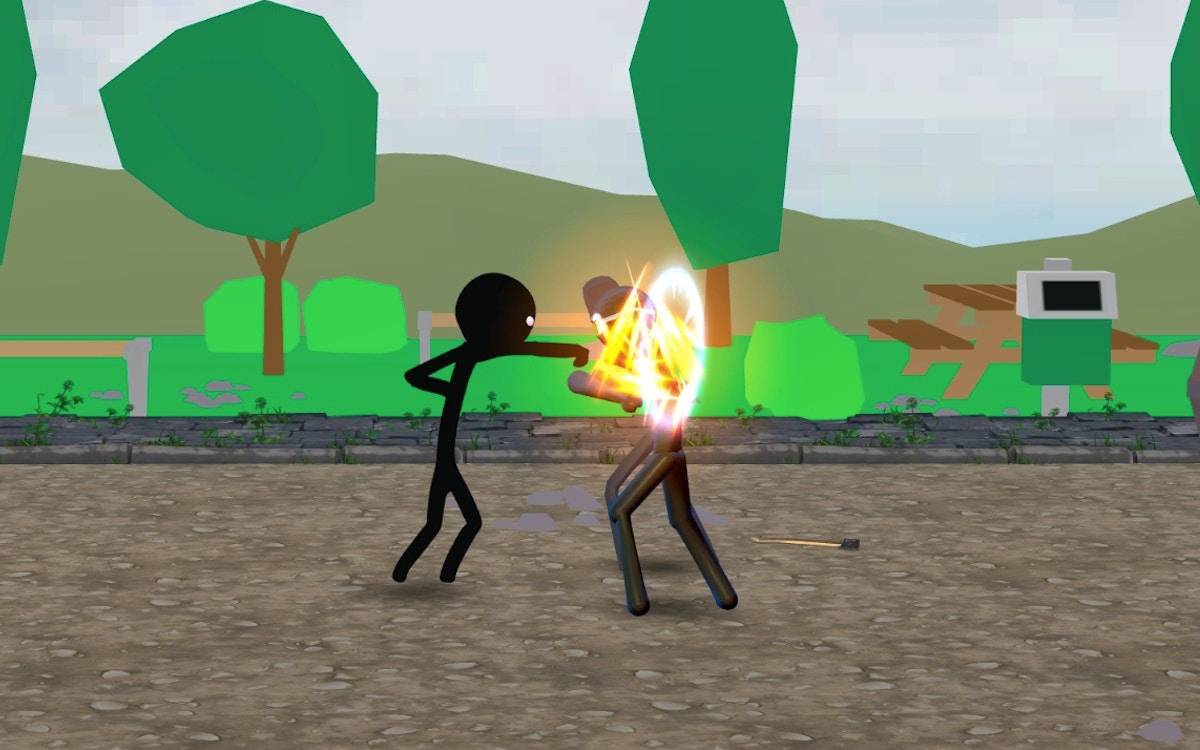 Stickman Ultimate Street Fighter 3D:play Stickman Ultimate Street ...