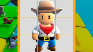 Stumble Boys Sliding Puzzle 🕹️ Play Now on GamePix