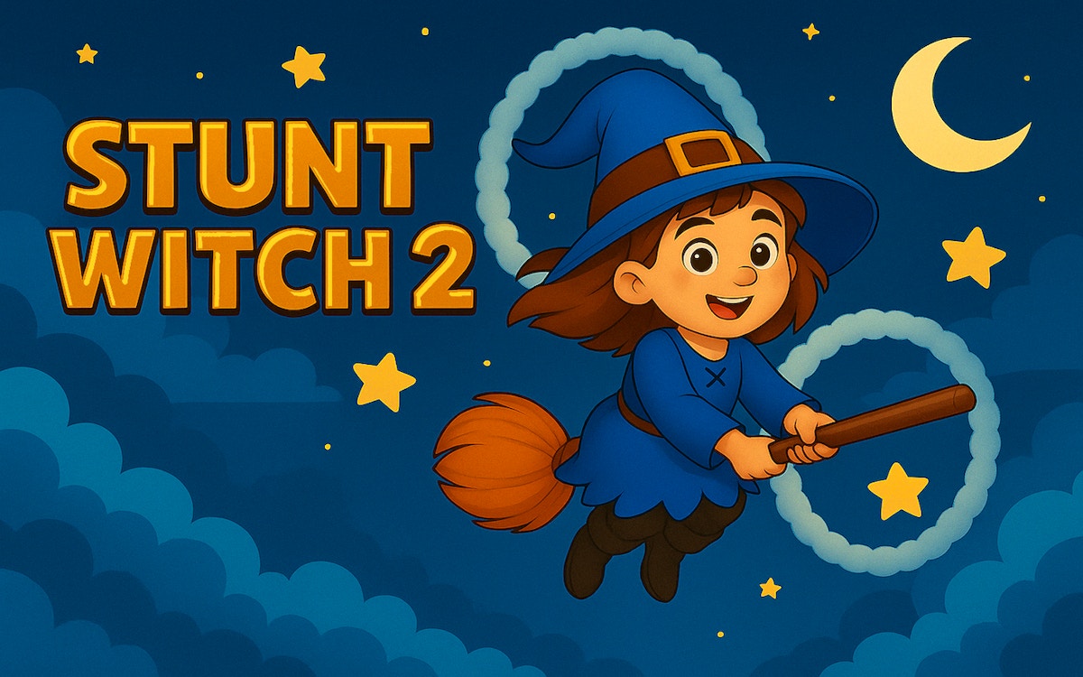 Stunt Witch 2 🕹️ Play Now on GamePix