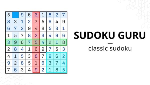 Sudoku Guru - Classic Sudoku 🕹️ Play Now on GamePix