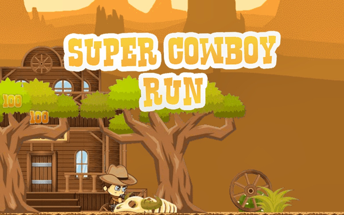 Super Cowboy Run 🕹️ Play Now on GamePix