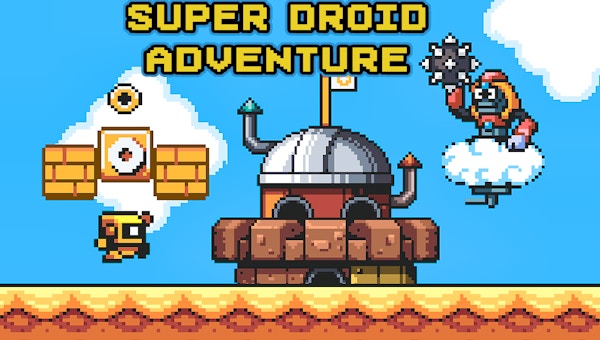 Super Droid Adventure 🕹️ Play Now on GamePix