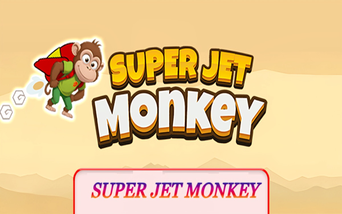 Super Jet Monkey 🕹️ Play Now on GamePix