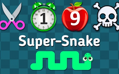 Super-snake 🕹️ Play Now on GamePix