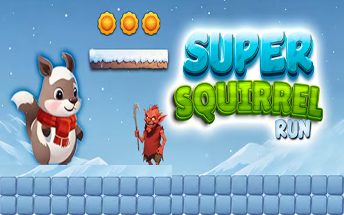 Super Squirrel Run 🕹️ Play Now on GamePix