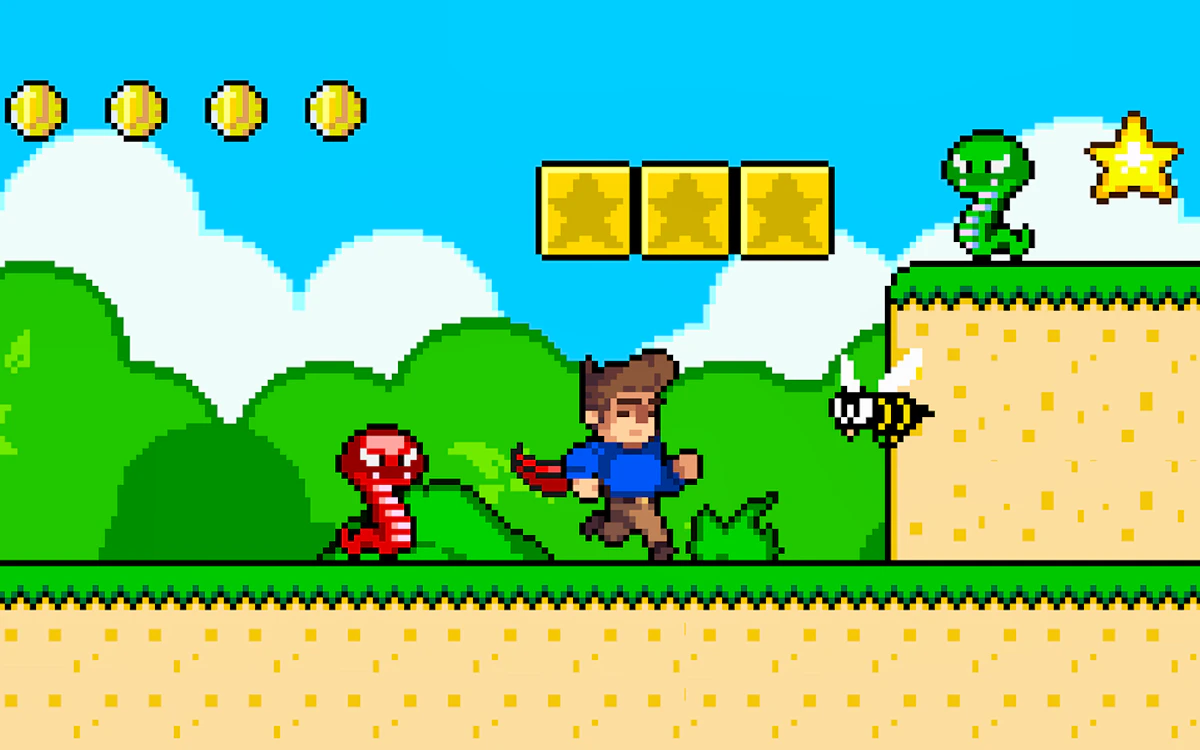 Super Steve World 🕹️ Play Now on GamePix
