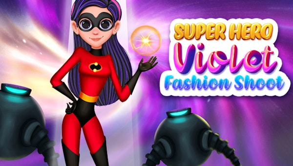 Superhero Violet Fashion Shoot 🕹️ Play Now on GamePix