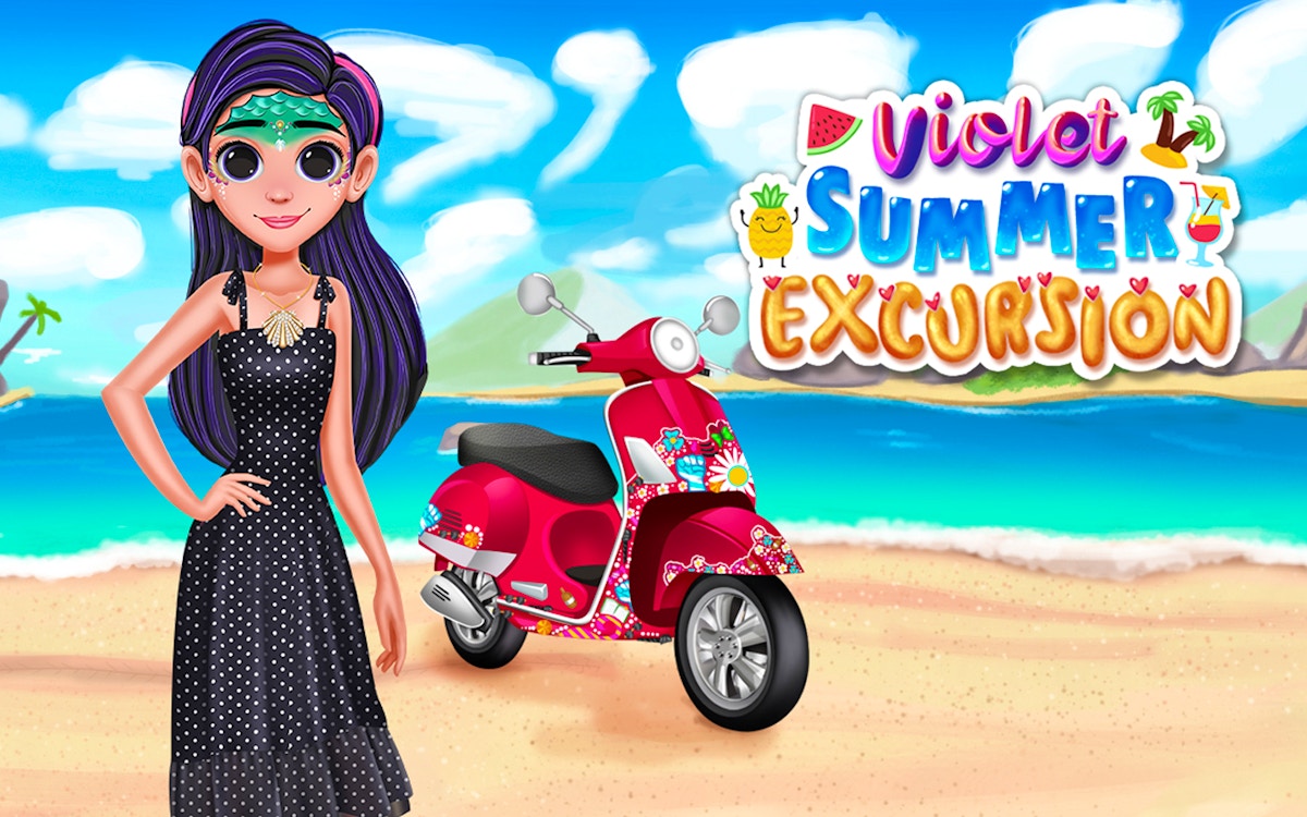 Superhero Violet Summer Excursion 🕹️ Play Now on GamePix