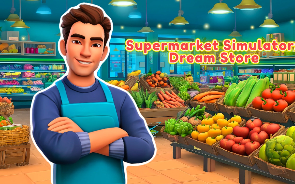 Supermarket Simulator Dream Store 🕹️ Play Now on GamePix