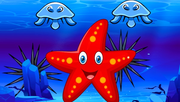 Survival Starfish 🕹️ Play Now on GamePix