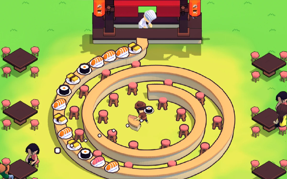 Sushi Feast! 🕹️ Play Now on GamePix
