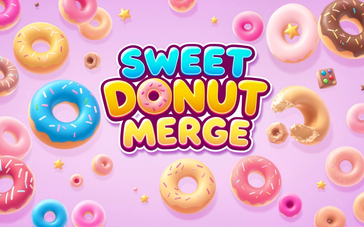 Sweet Donut Merge 🕹️ Play Now on GamePix