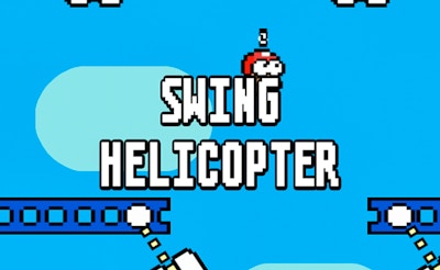 Swing Helicopter 🕹️ Play Now on GamePix