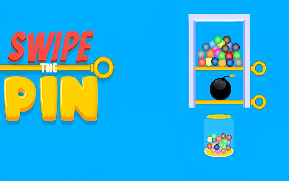 Swipe The Pin 🕹️ Play Now on GamePix