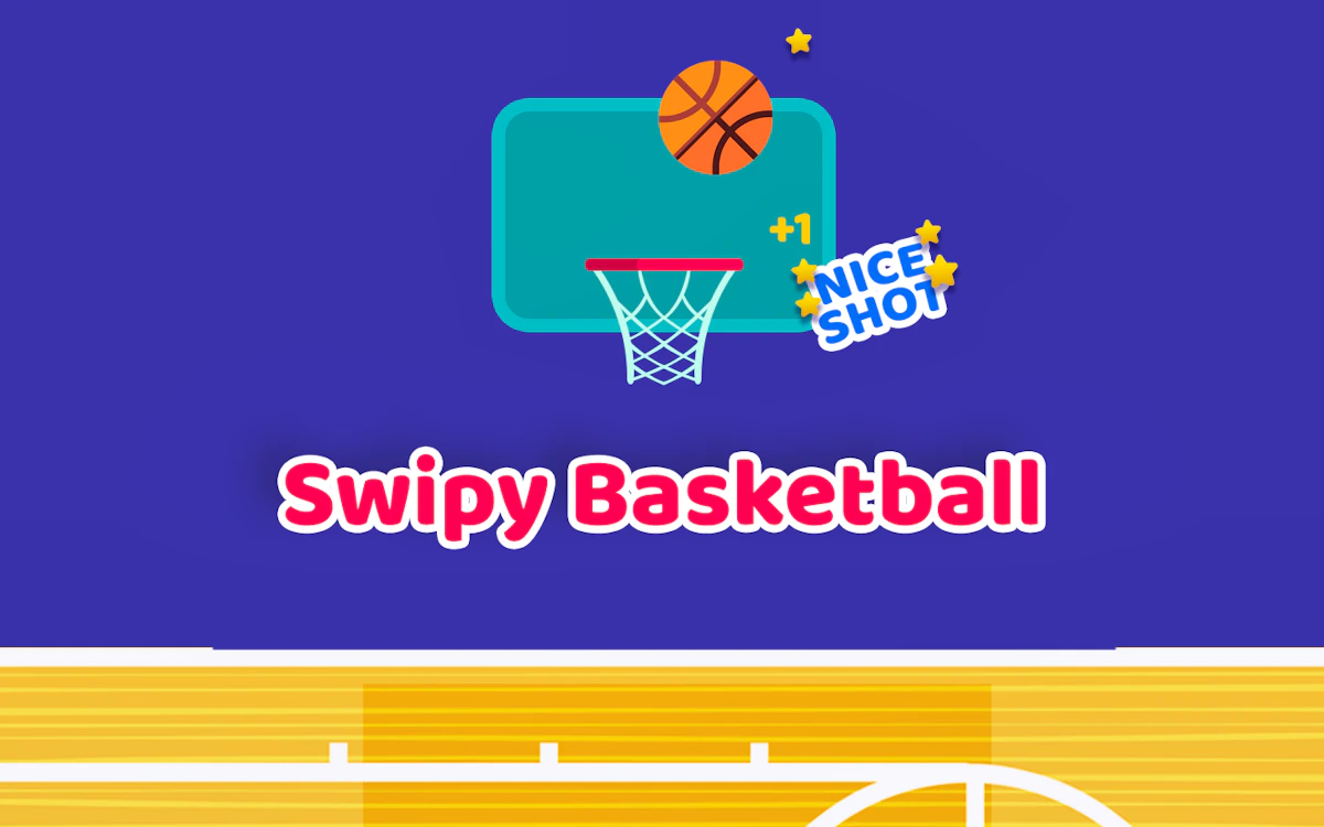 Swipy Basketball 🕹️ Play Now on GamePix