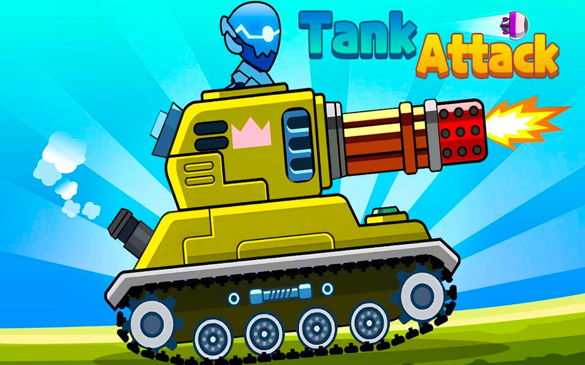 Tank Attack 2 🕹️ Zagraj teraz na GamePix