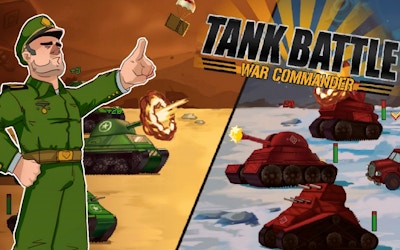Tank Battle: War Commander 🕹️ Zagraj teraz na GamePix
