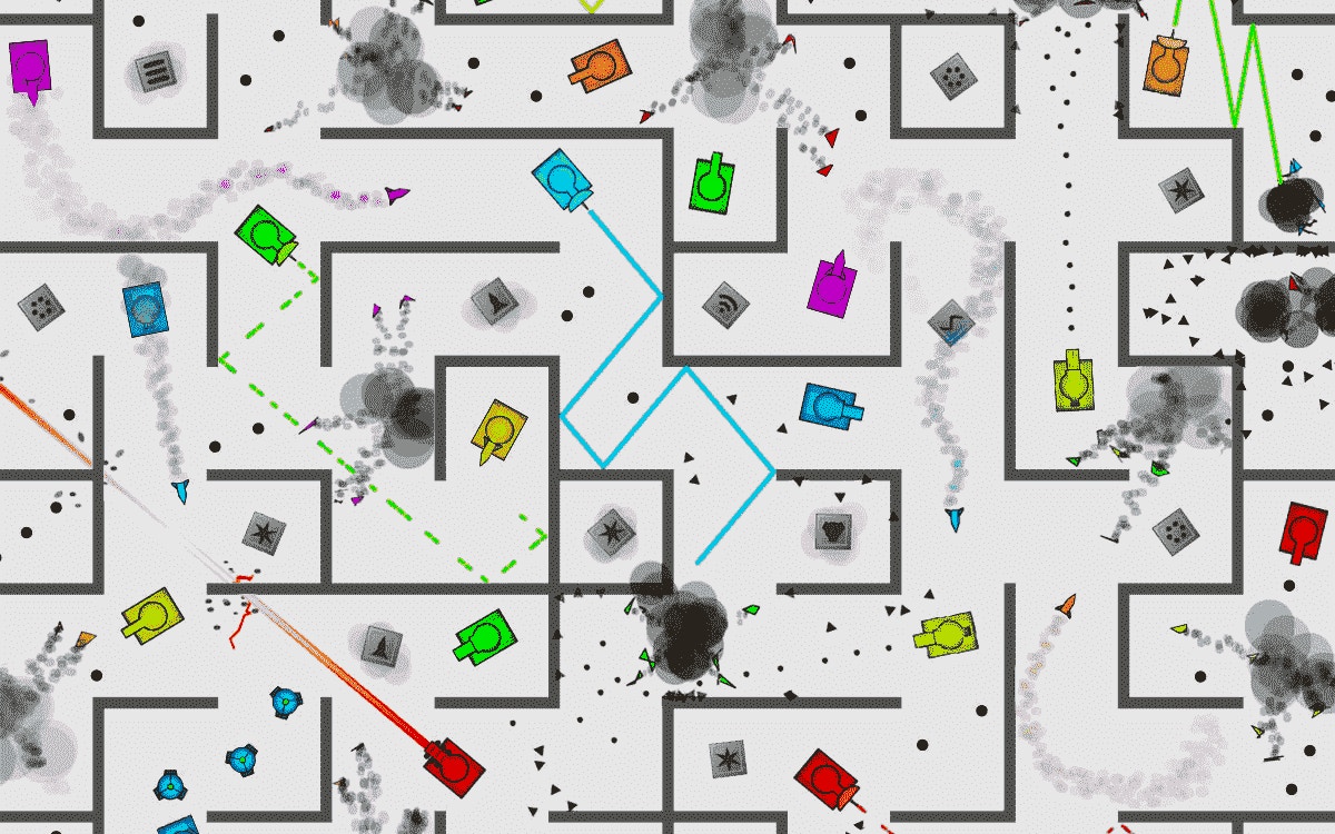 Tank Trouble 🕹️ Zagraj teraz na GamePix