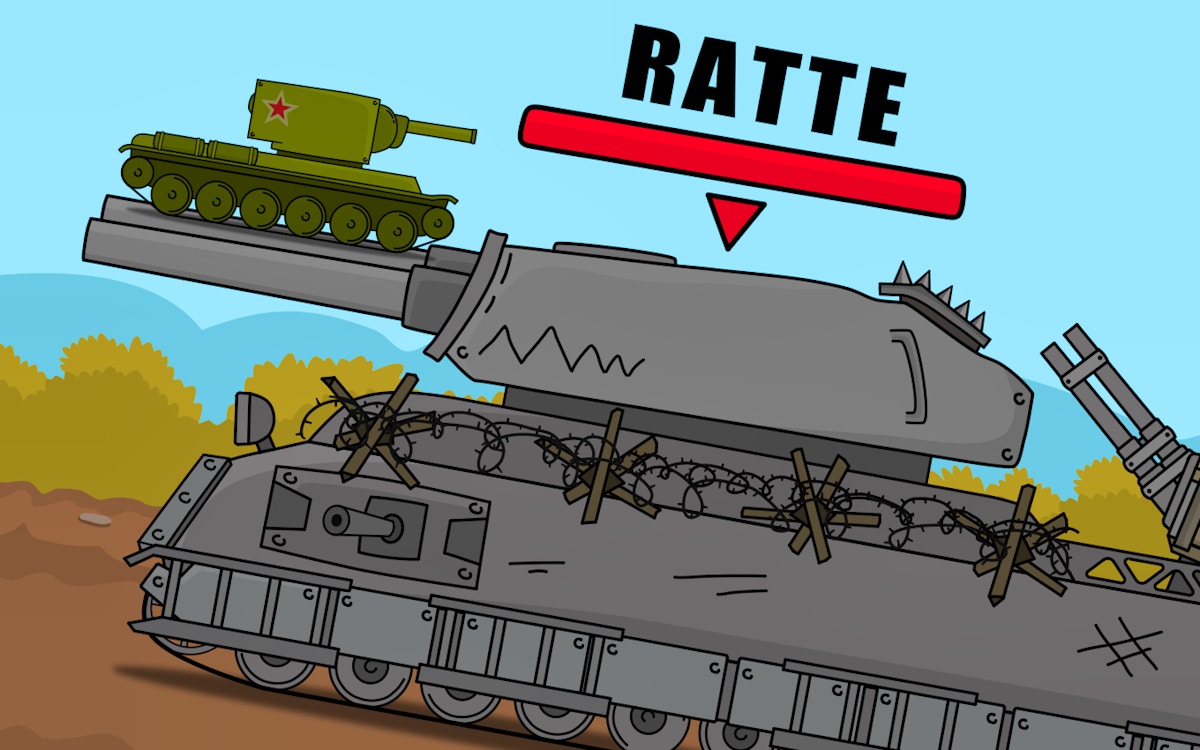 Tanks 2d Battle With Ratte 🕹️ Play Now on GamePix