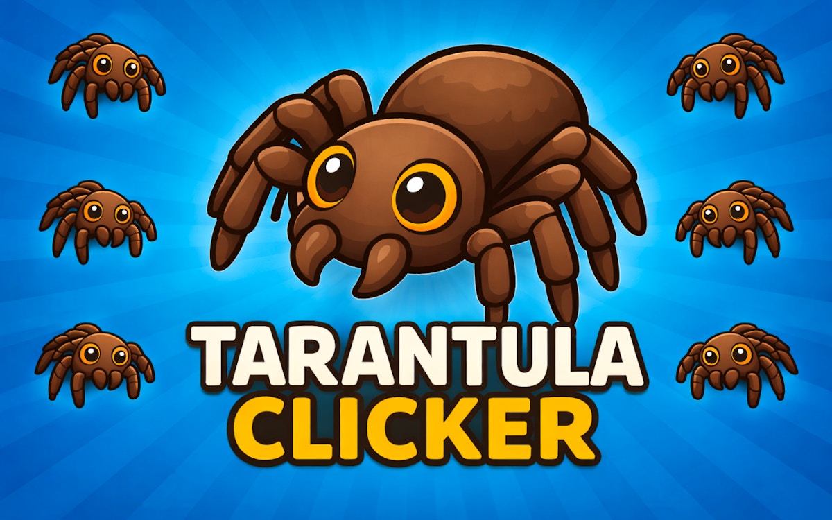 Tarantula Clicker 🕹️ Play Now on GamePix