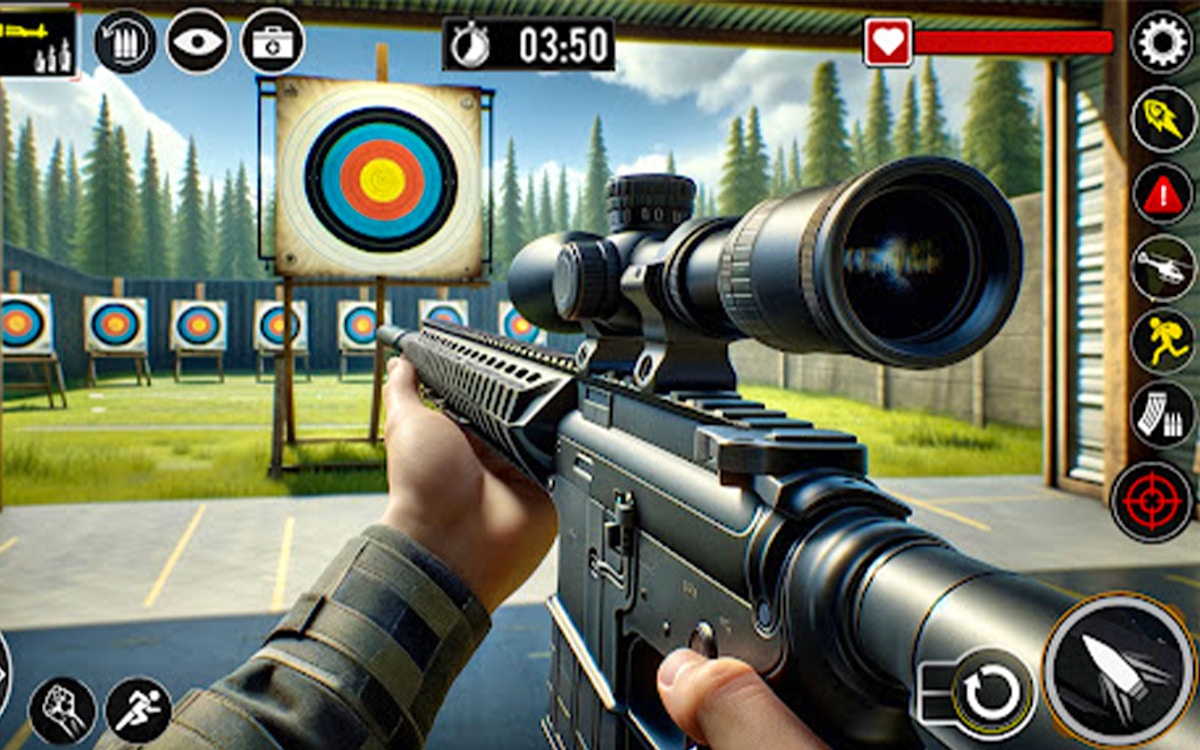 Target Gun Shooting Adventure 🕹️ Play Now on GamePix