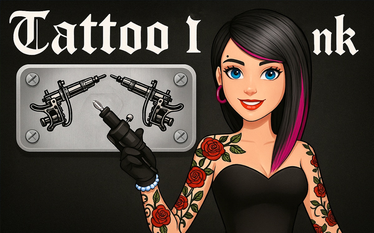 Tattoo Ink - Tattoo Sim 🕹️ Play Now on GamePix
