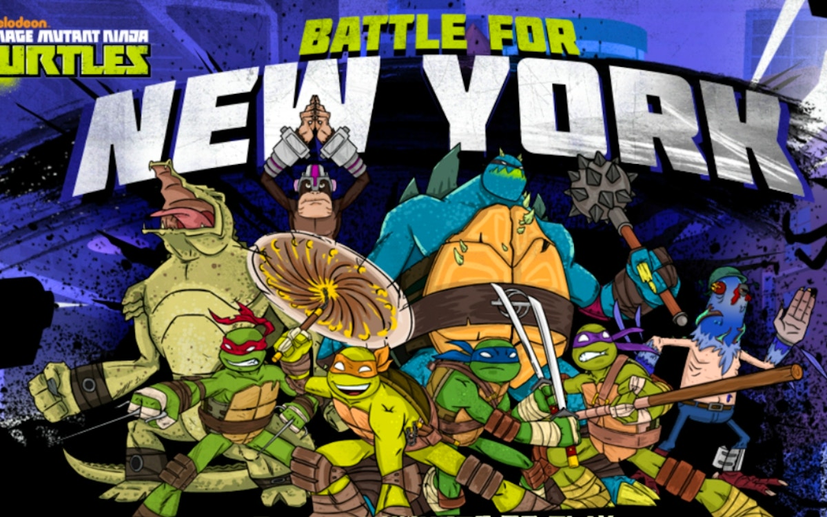 Teenage Mutant Ninja Turtles: Battle For New York 🕹️ Play Now on GamePix