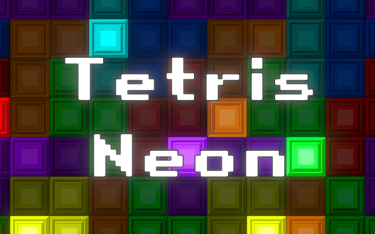 Tetris Neon 🕹️ Play Now on GamePix