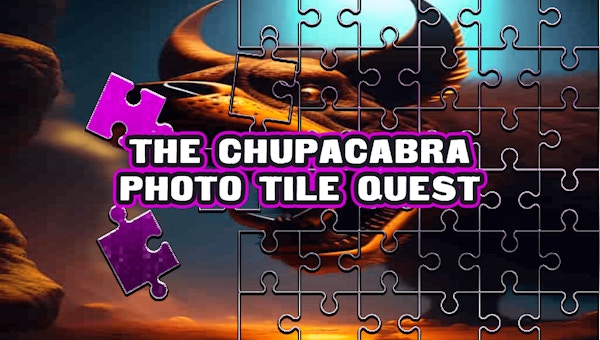 The Chupacabra Photo Tile Quest 🕹️ Play Now on GamePix