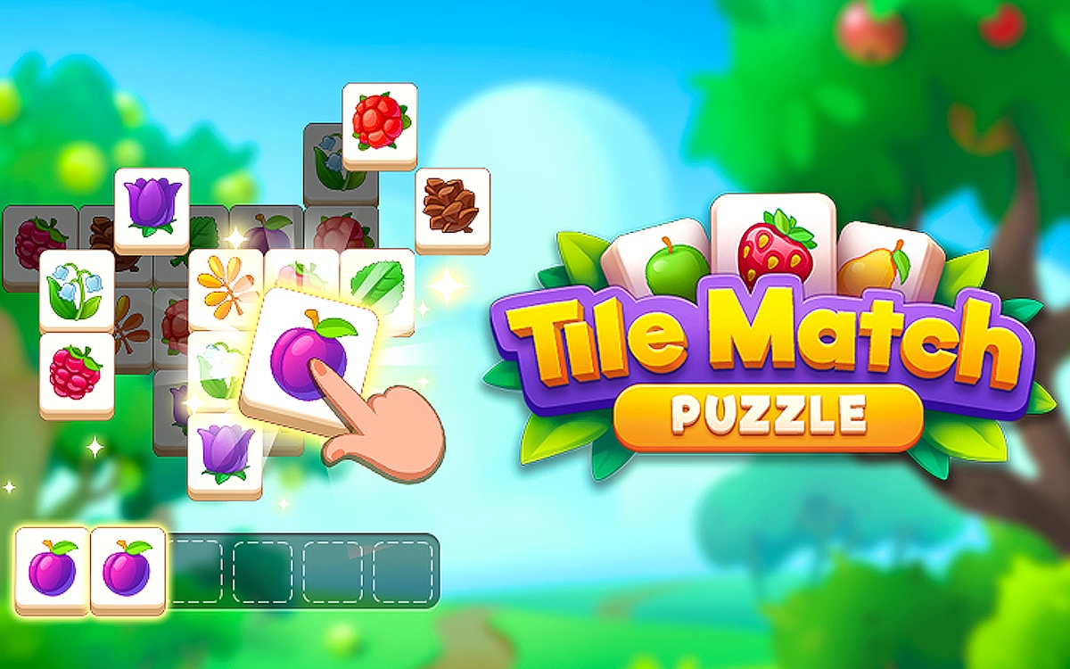 Tile Match Puzzle 🕹️ Play Now on GamePix
