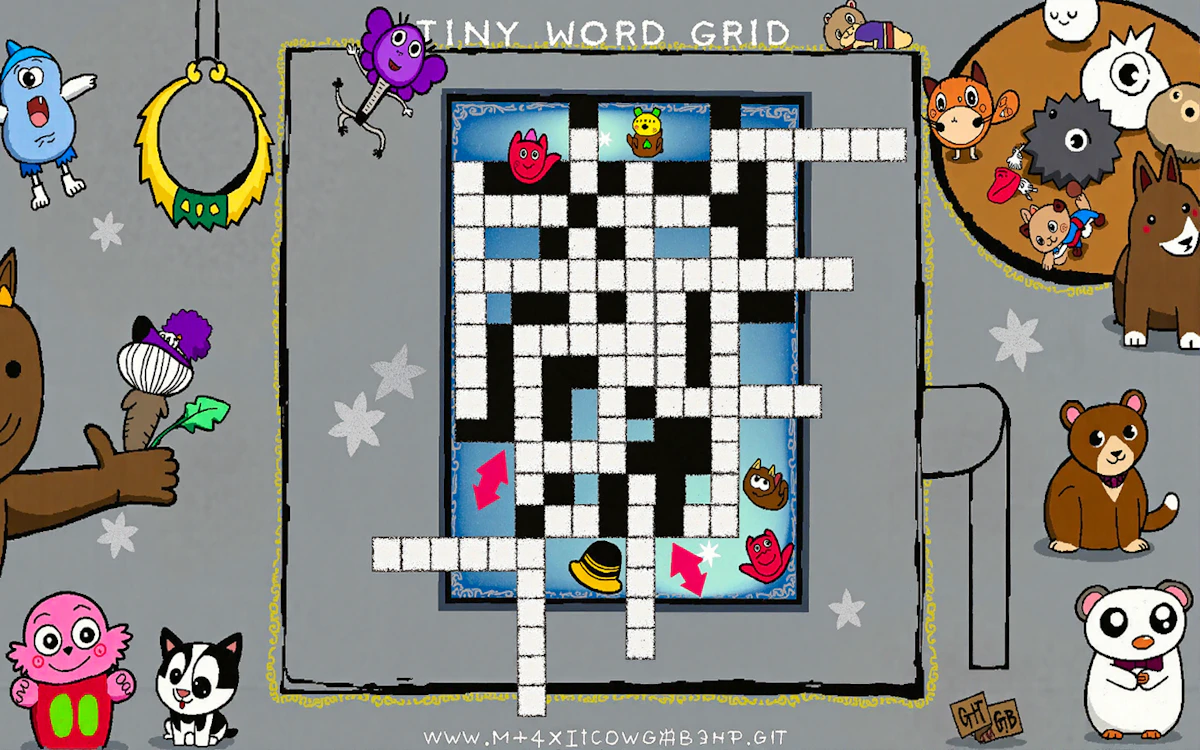 Tiny Word Grid 🕹️ Play Now on GamePix