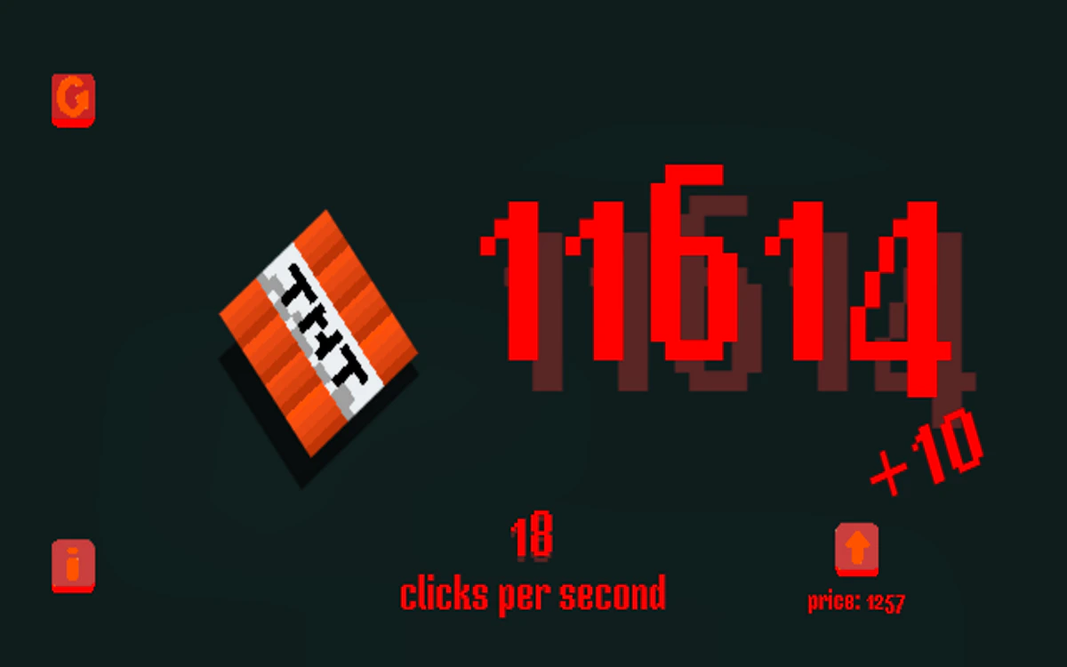 Tnt Clicker 🕹️ Play Now on GamePix