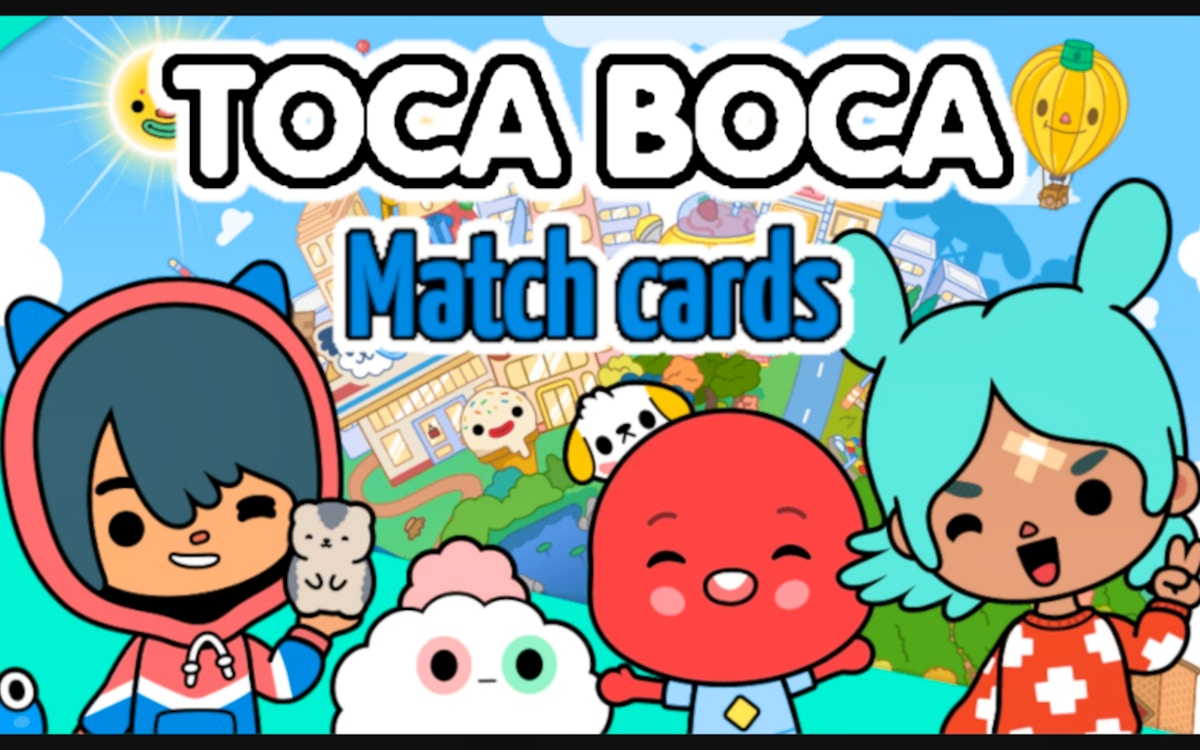 Toca Boca: Match Cards 🕹️ Play Now on GamePix