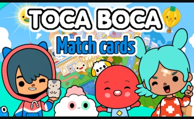 Toca Boca: Match Cards 🕹️ Play Now on GamePix
